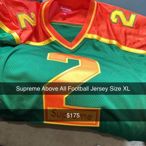 Supreme | Shirts | Supreme Xl Jersey | Poshmark